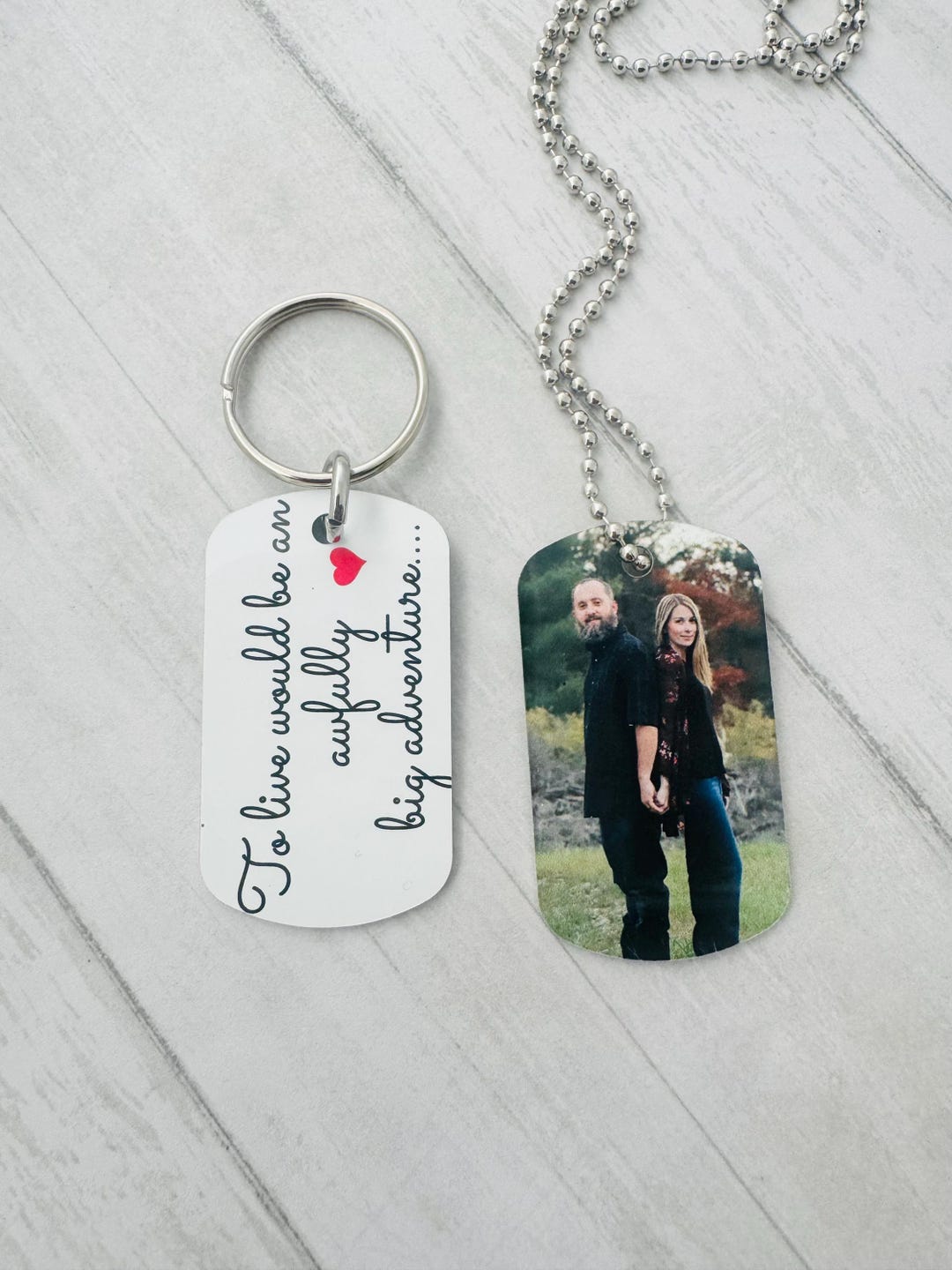 Personalized Dog Tag- Custom Photo Personalized Gift Choose Wording ...