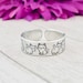 Stacking Rings Sterling Silver Stacking Ring Personalized Hand Stamped ...