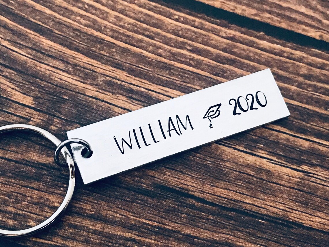 Graduation Gift Graduation Keychain Class of 2020 | Etsy
