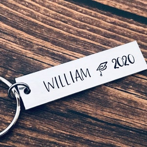 Graduation Gift , Graduation Keychain, Class of 2020, Personalized Name ...