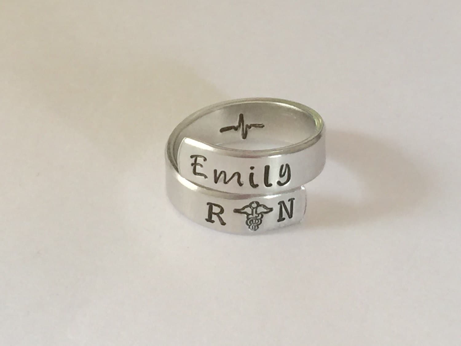 RN Ring RN / Nurses / Nursing Student / Nurse Gift Hand - Etsy