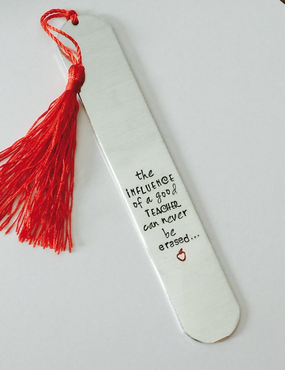 Teacher Bookmark - Reading - Book- Reader Gift- Teacher Gift - School ...