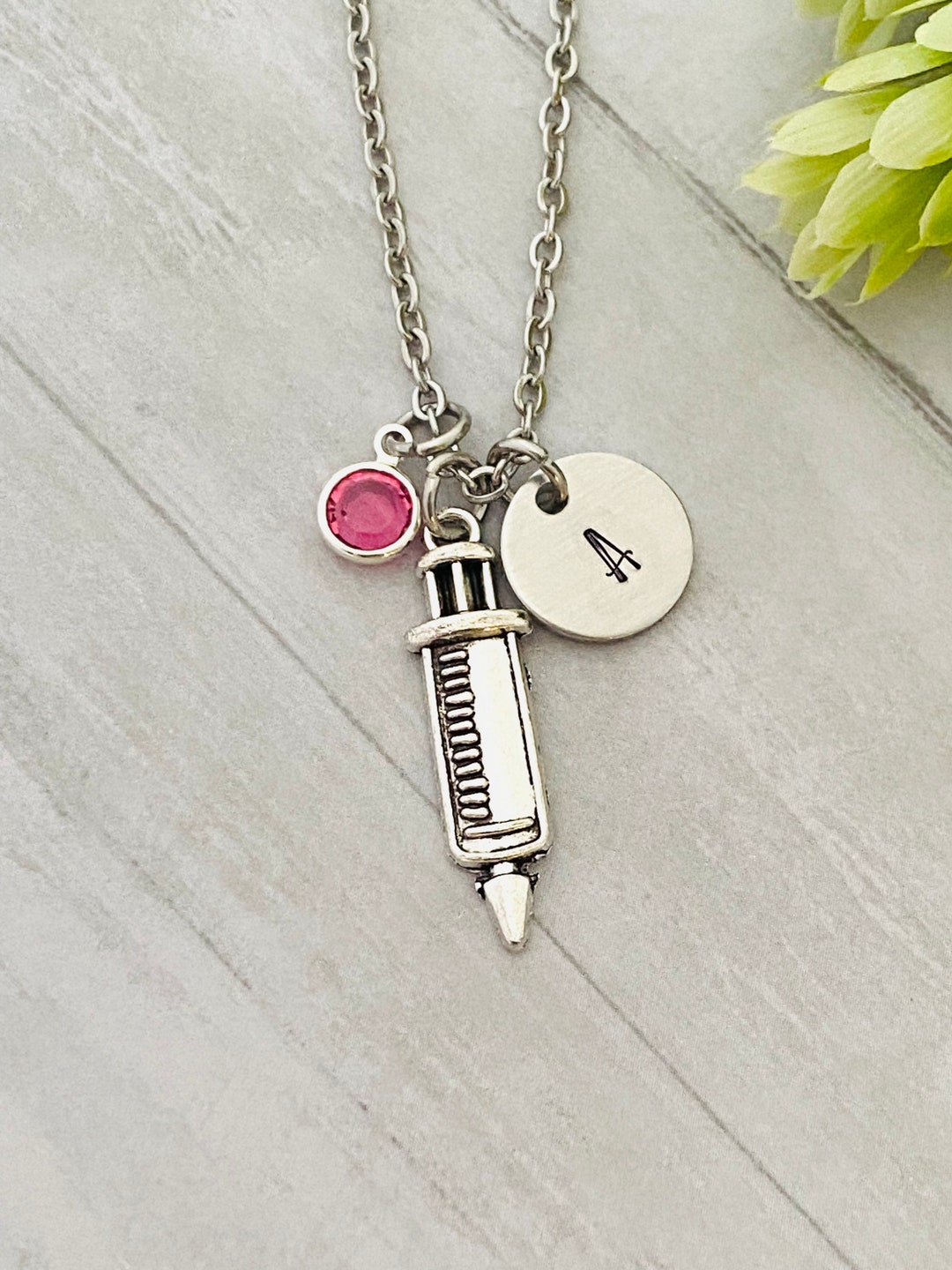 Phlebotomist Necklace, Lab Worker, Injection Lab Necklace With ...