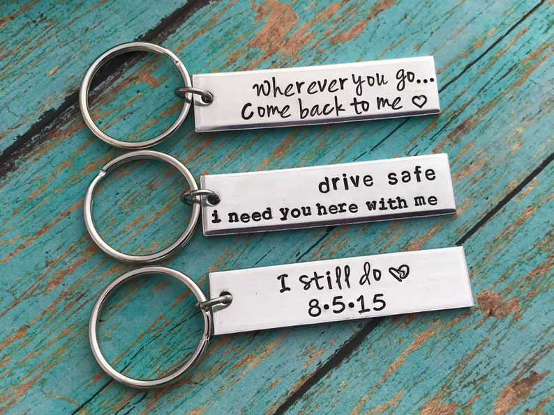 Customized Key Chain BULK ORDER of 10 Personalized Gift - Etsy