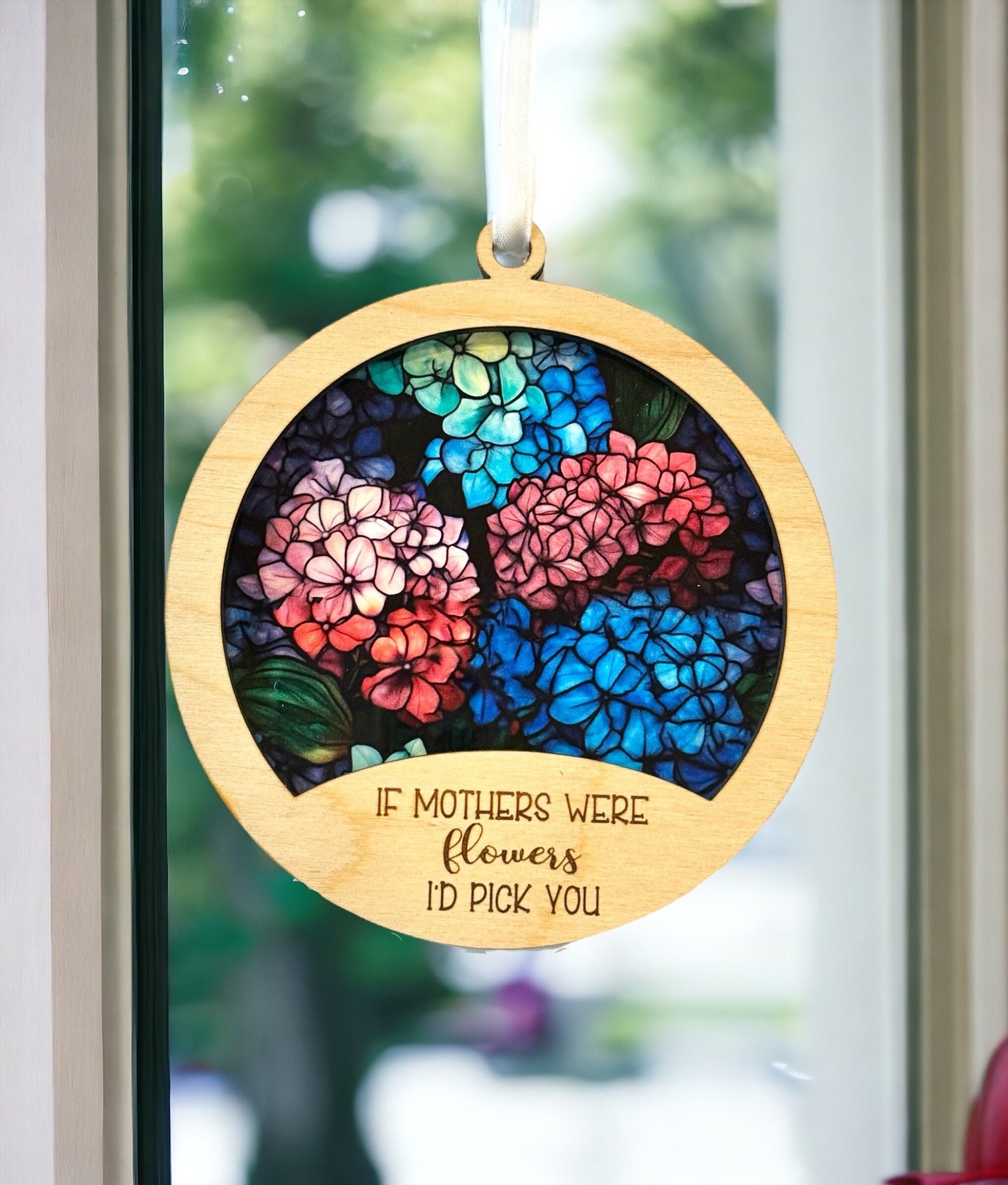 Mother’s Day Suncatcher, Mother Gift, Mom Flowers, Suncatcher, Mother ...