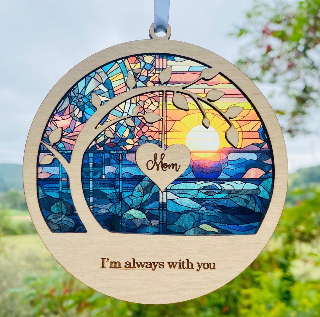Sympathy Gift, Memorial Suncatcher, Sympathy Gift, Loss of Mom, Mother ...