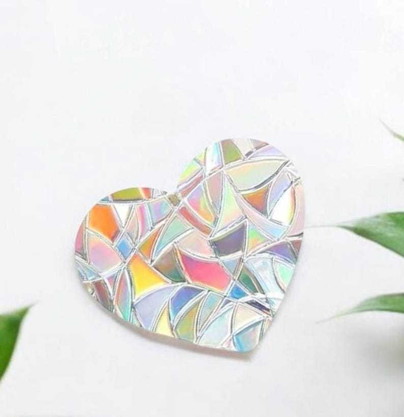 Sun Catcher Heart Sympathy Gift, Poem Card Memorial Suncatcher ...