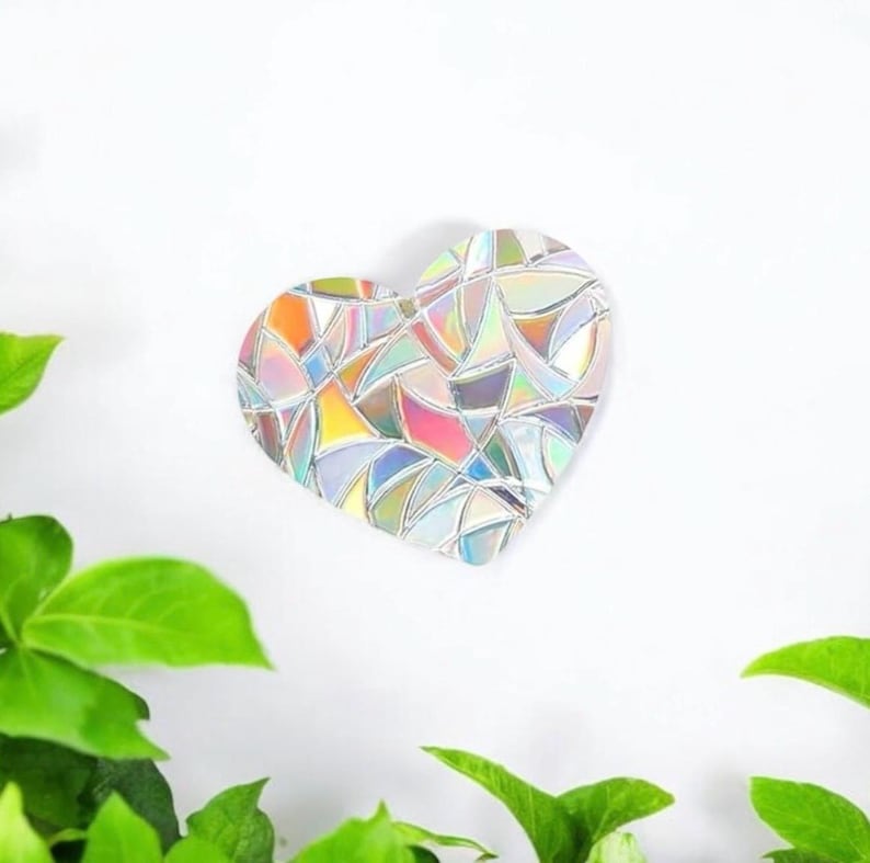 Sun Catcher Heart Sympathy Gift, Poem Card Memorial Suncatcher ...