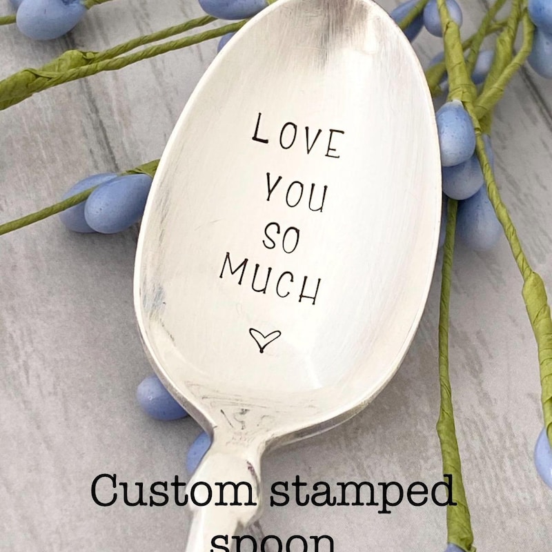 Hand Stamped Spoons - Etsy