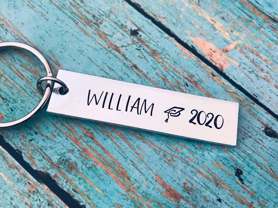 Graduation Gift Graduation Keychain Class of 2020 | Etsy