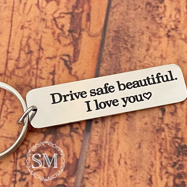 Drive Safe Keychain - Etsy