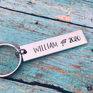 Graduation Gift , Graduation Keychain, Class of 2020, Personalized Name ...