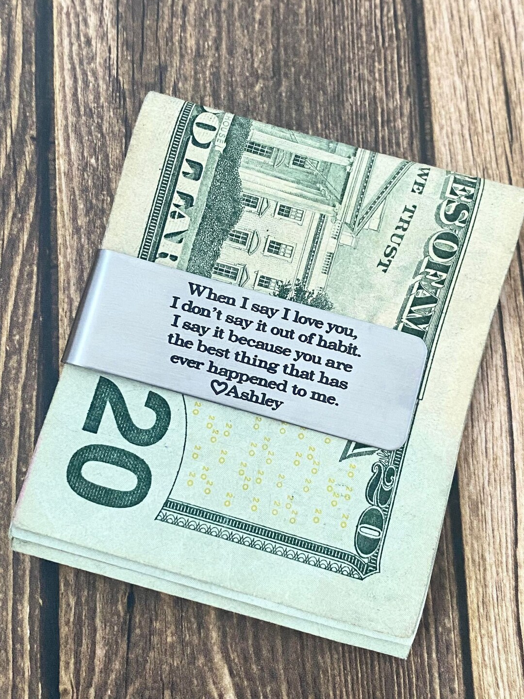 Personalized Money Clip - Personalized Money Clip or Choose Your Own ...