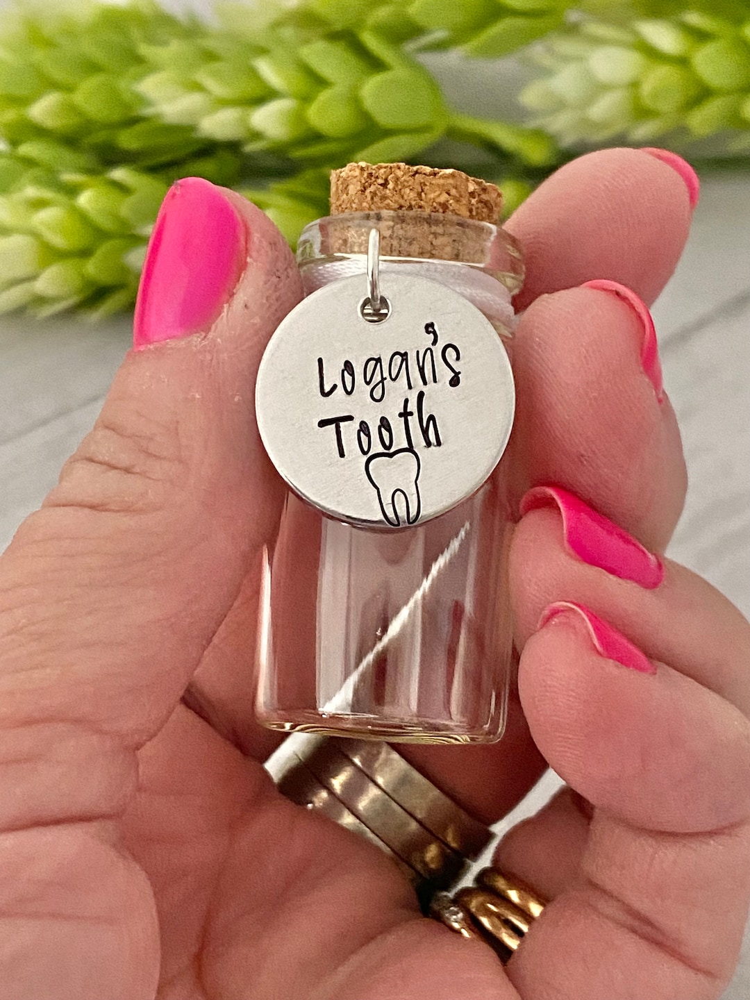 Tooth Fairy Jar,personalized With Child’s Name, Childs Tooth , Lost ...