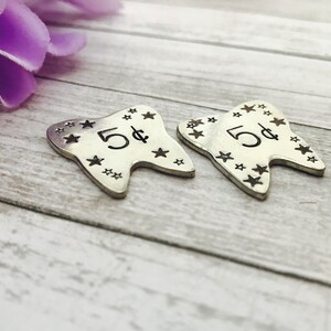 Tooth Fairy Coins - (one) - Surprise a Child With These Hand Stamped ...