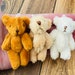 Valentines Day Pocket Hug Bear, Love Token, Animal Pocket Hug, Mini Hug ...