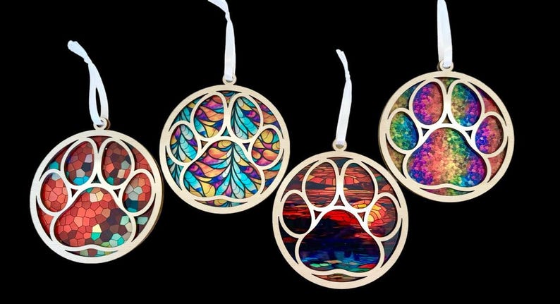 Rainbow Bridge Pet, Sun Catcher, Suncatcher Pet Memorial, Dog / Cat ...