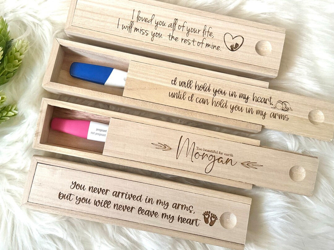 Miscarriage Memorial, Memory Box Gift, Baby Angel Memorial Miscarriage ...