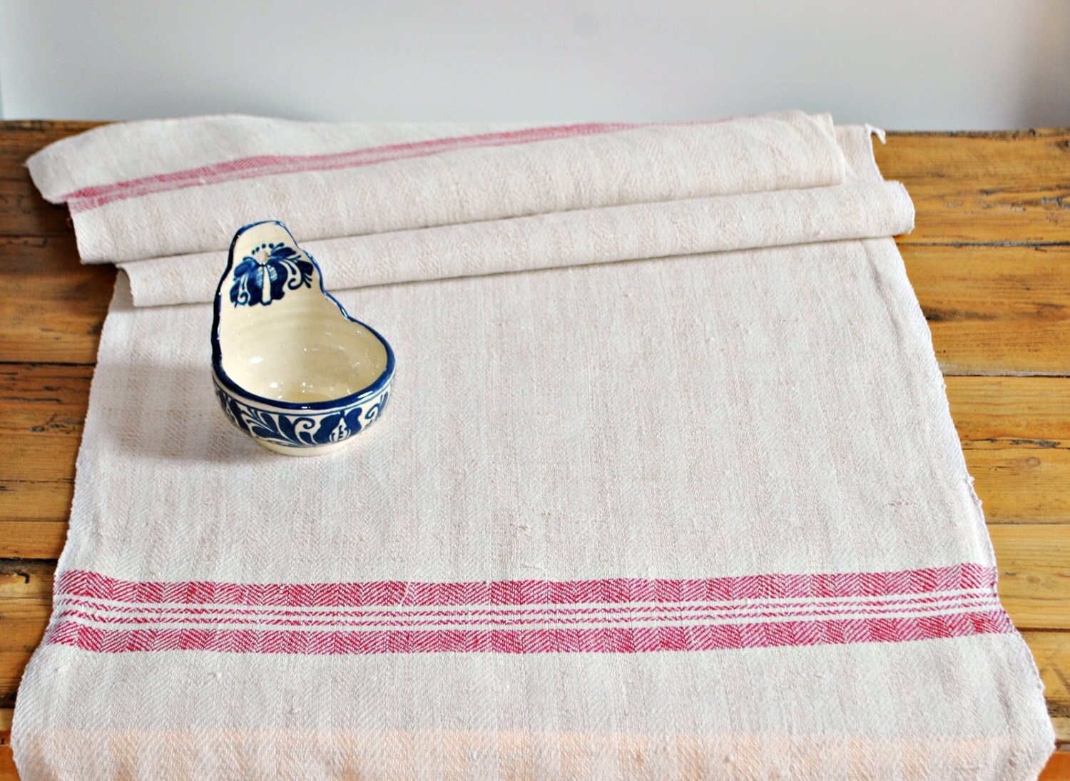 Vintage Table Runner Antique European Handwoven Towel - Etsy