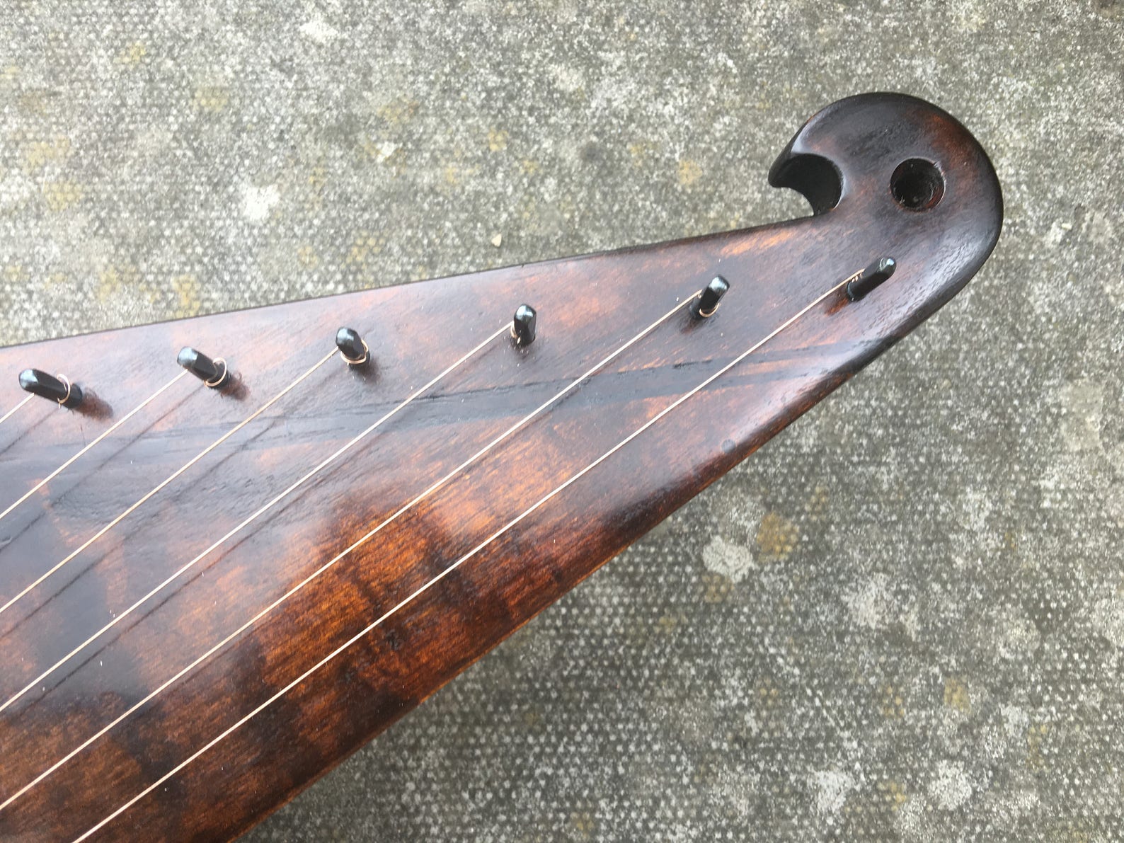 11 String Kantele in Cherry and Cedar Handmade by by Michael J | Etsy UK