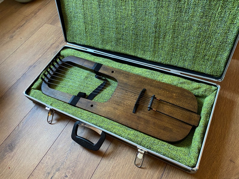 7 String Lyre viking Model by Michael J King | Etsy