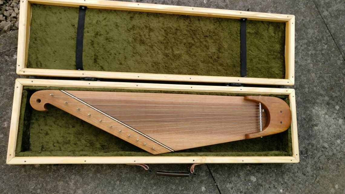 11 String Kantele in Cherry and Cedar Handmade by by Michael J | Etsy UK