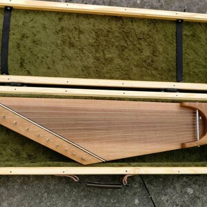 11 String Kantele in Cherry and Cedar Handmade by by Michael J King - Etsy