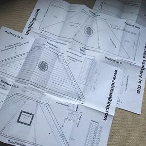 Psaltery in G: Rosette/printed Plans Set/hardware/ Strings in Drop Menu ...