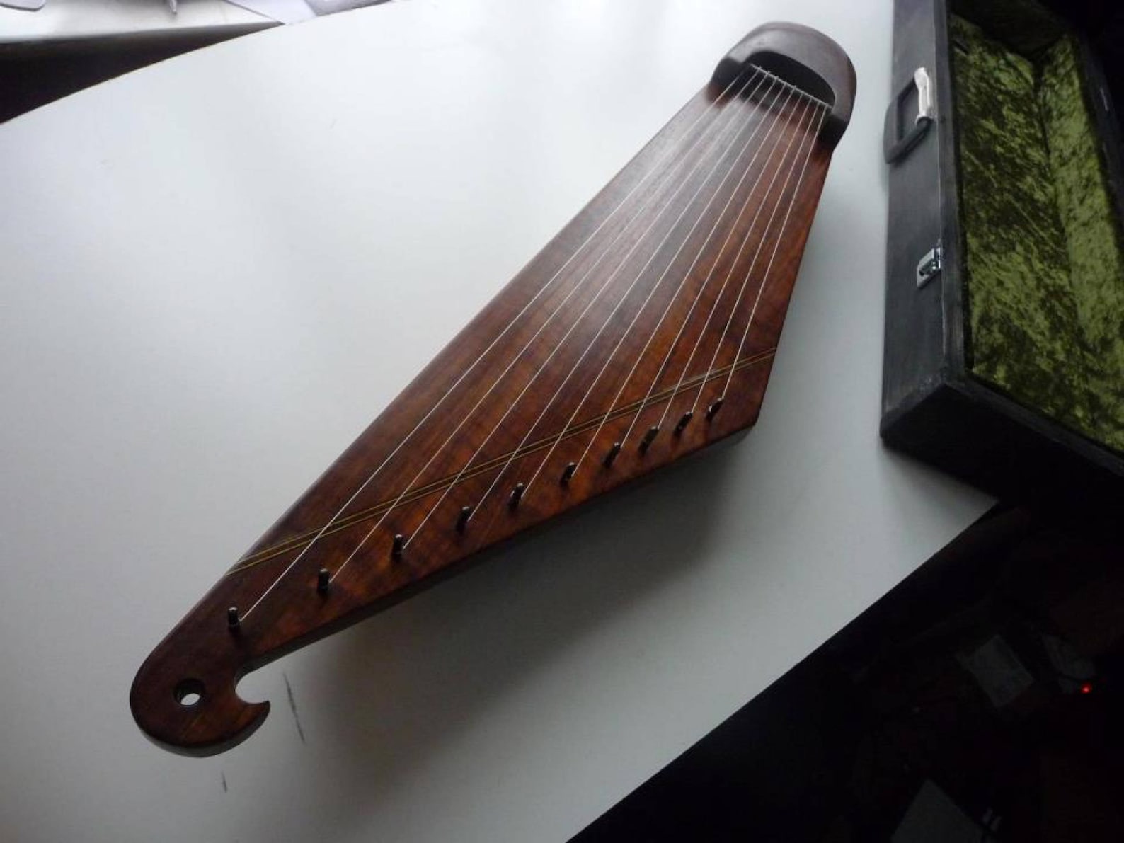 11 String Kantele in Cherry and Cedar Handmade by by Michael J | Etsy UK