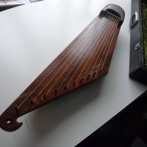 11 String Kantele in Cherry and Cedar Handmade by by Michael J King - Etsy