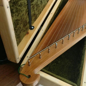 11 String Kantele in Cherry and Cedar Handmade by by Michael J King - Etsy