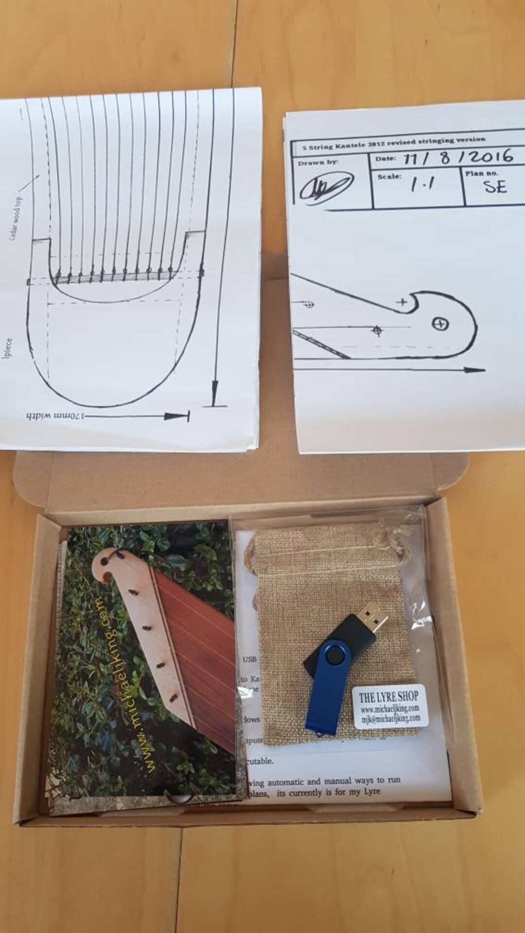 Kantele Making Course on Flash Drive, Complete Guide to Making Finnish ...