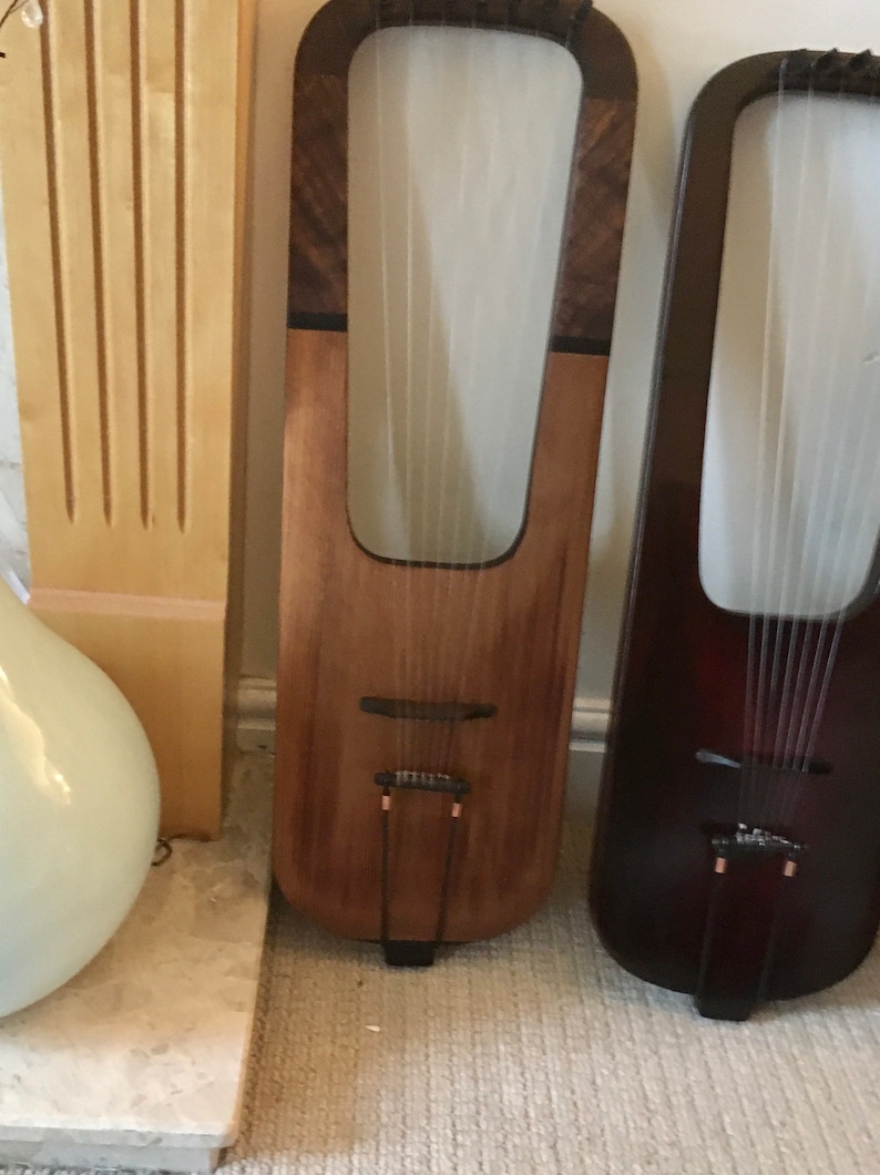 7 String Lyre Viking model By Michael J King | Etsy