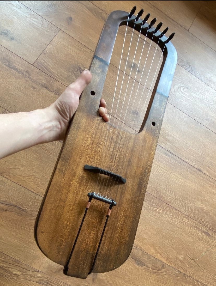 7 String Lyre viking Model by Michael J King - Etsy UK