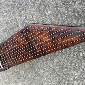 11 String Kantele in Cherry and Cedar Handmade by by Michael J King - Etsy