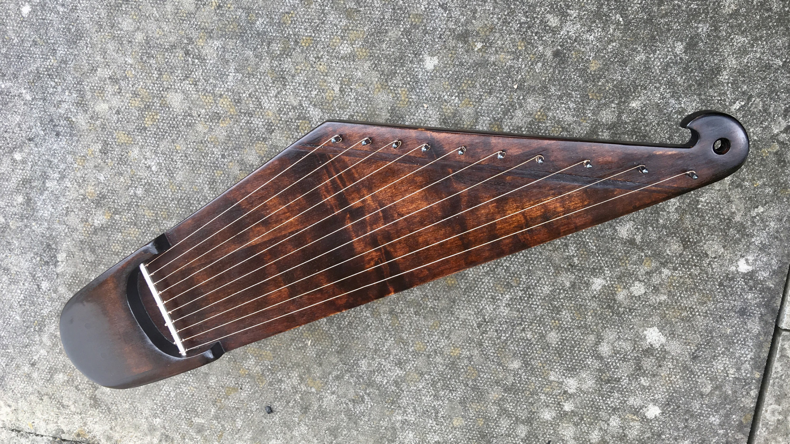 11 String Kantele in Cherry and Cedar Handmade by by Michael J | Etsy UK