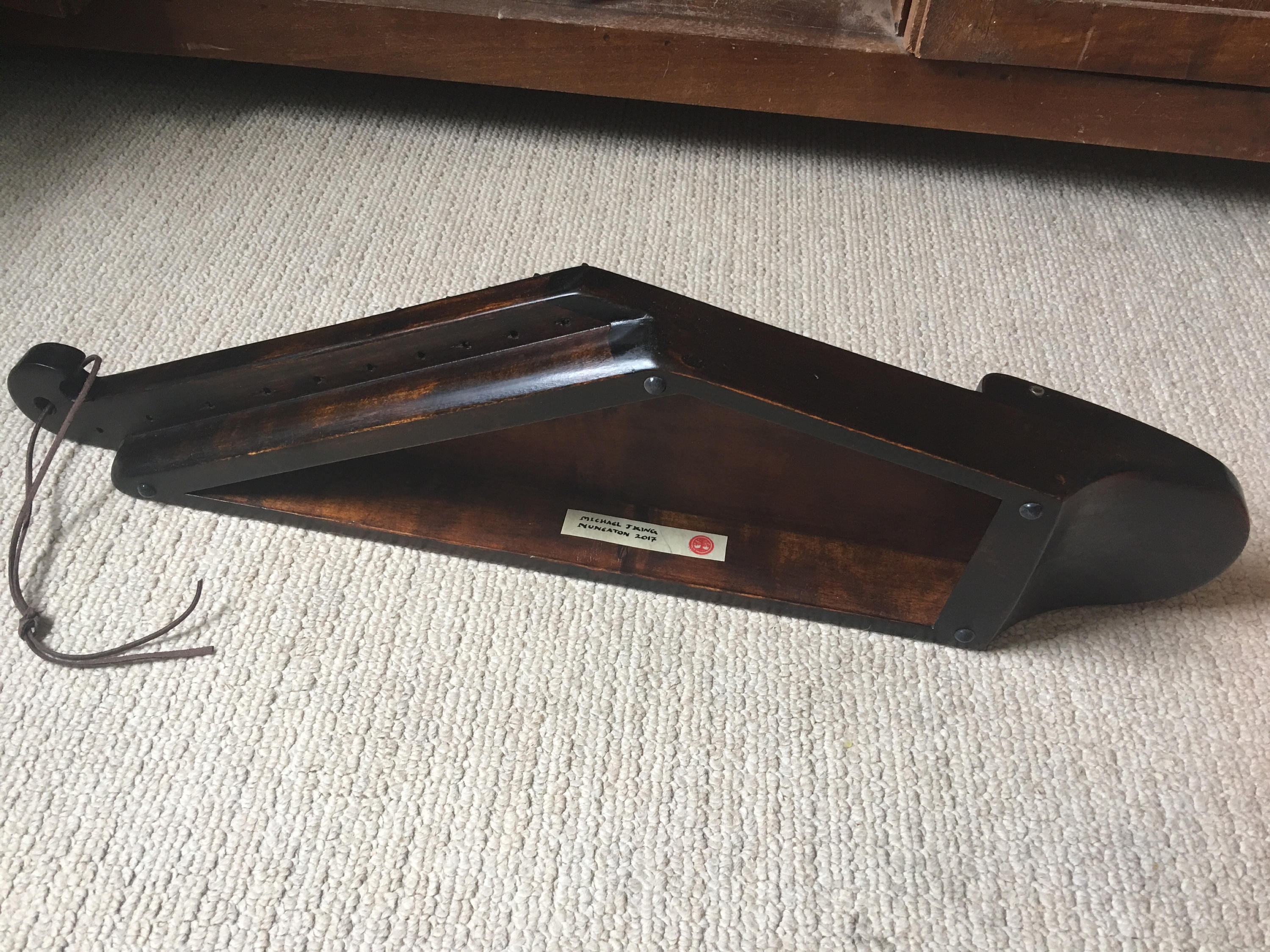 11 String Kantele in Cherry and Cedar Handmade by by Michael J | Etsy UK