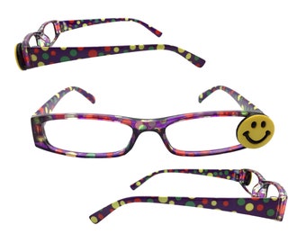 Smiley face glasses | Etsy