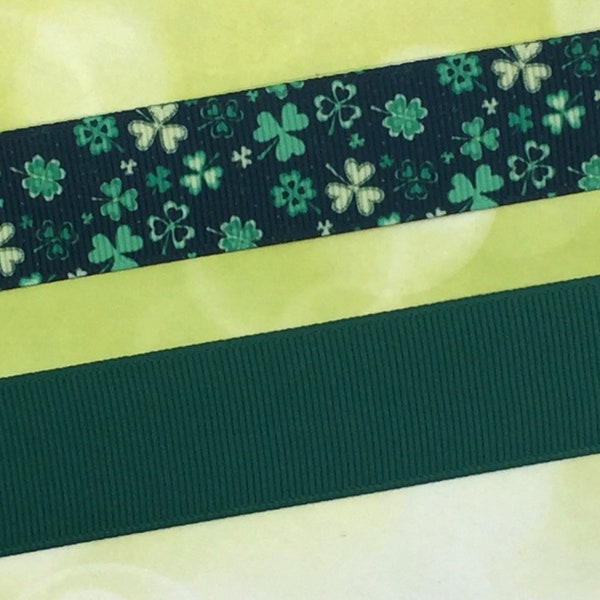 Shamrock Ribbon - Etsy