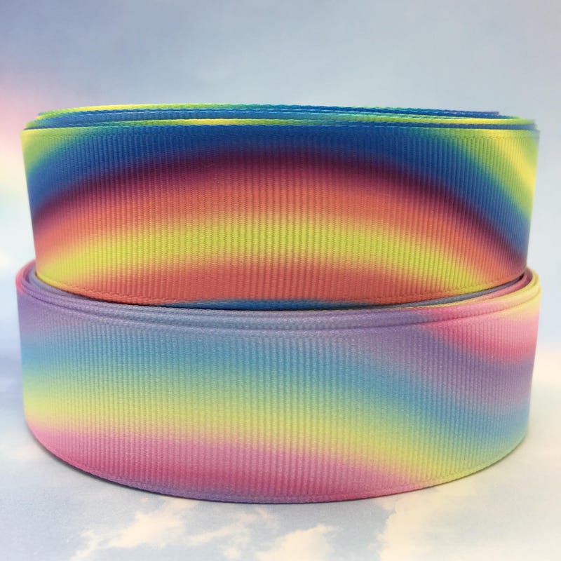 Rainbow Ribbon - Etsy