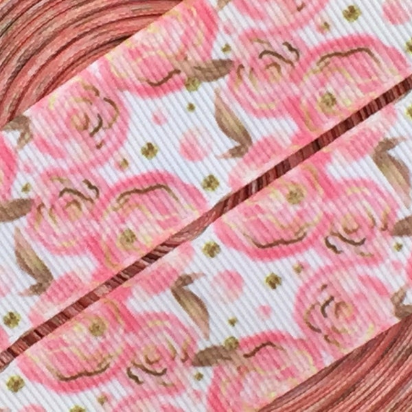 Pink Ribbon Roses - Etsy