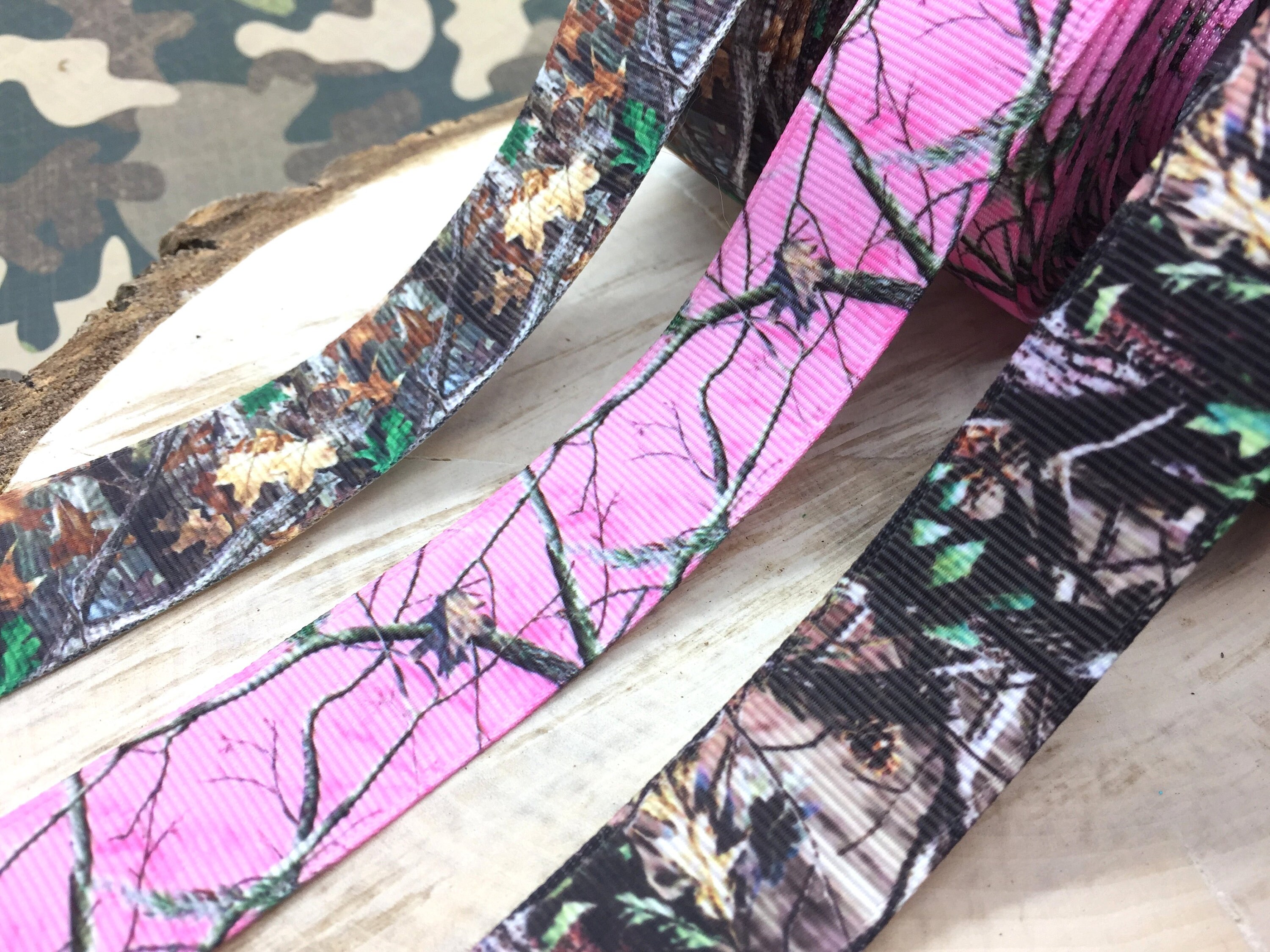 Camouflage Grosgrain Ribbon 7/8 22mm Camo Ribbon | Etsy