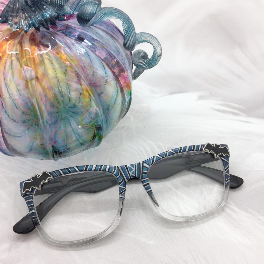 Hand-painted Halloween Reading Glasses, +3.50 Readers, Spooky Season ...