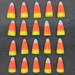 3D Fake Candy Corn Resins, Set of 20, Artificial Candy Corn ...
