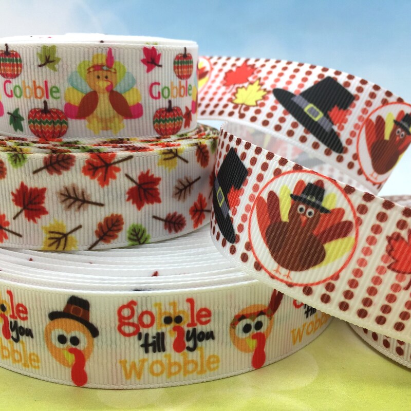 Thanksgiving Ribbon - Etsy