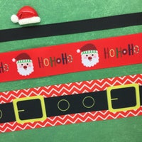 Santa Belt - Etsy