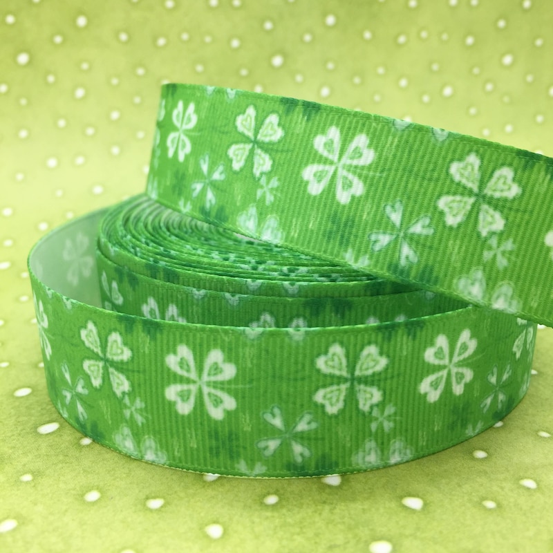 Shamrock Ribbon - Etsy