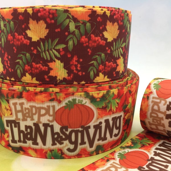 Thanksgiving Ribbon - Etsy