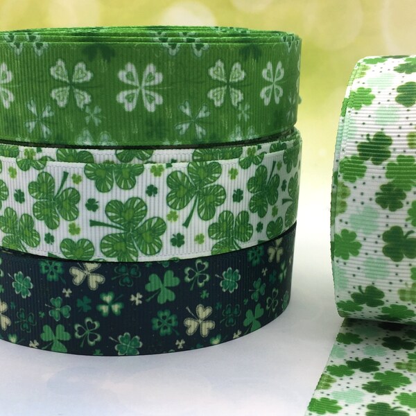 Shamrock Ribbon - Etsy