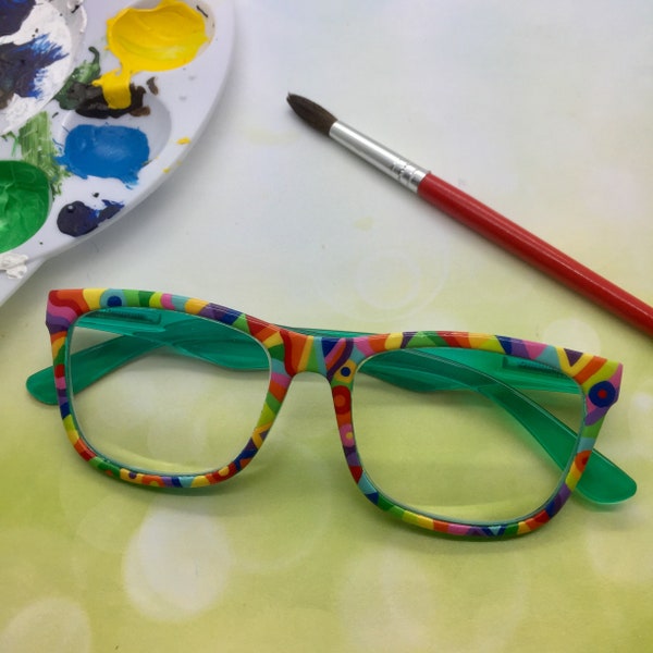 Painted Eyeglasses - Etsy
